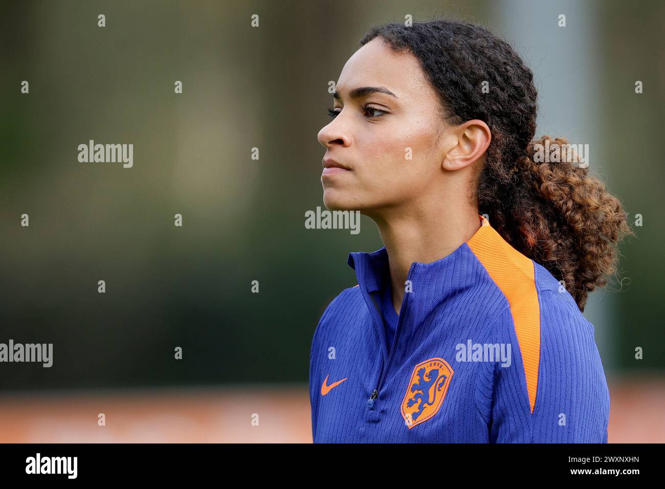 ZEIST, NETHERLANDS - APRIL 1: Nina Nijstad of The Netherlands during a ...