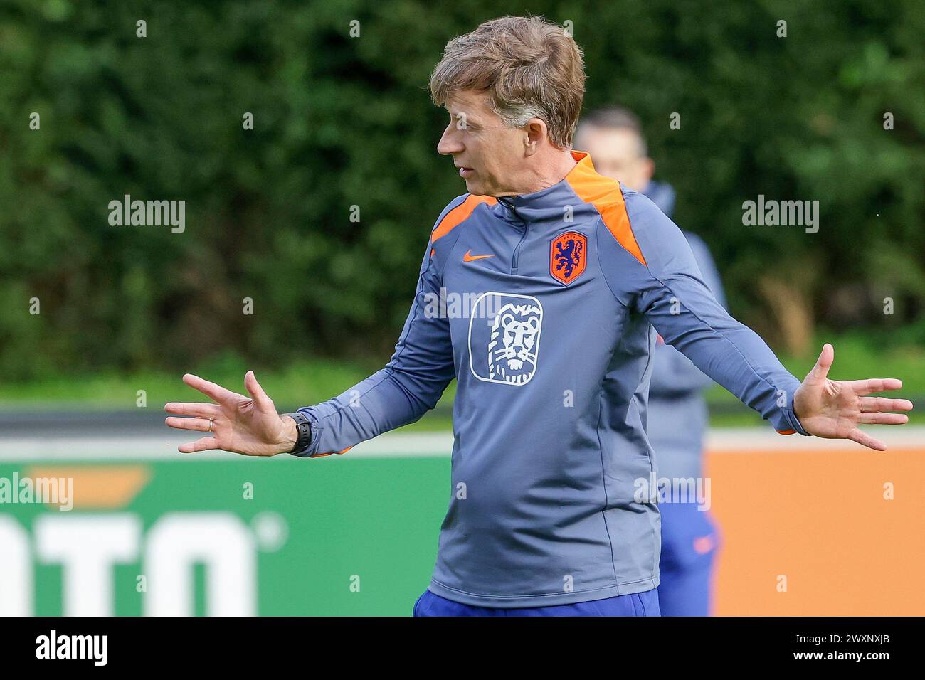 ZEIST, NETHERLANDS - APRIL 1: Andries Jonker of The Netherlands during ...