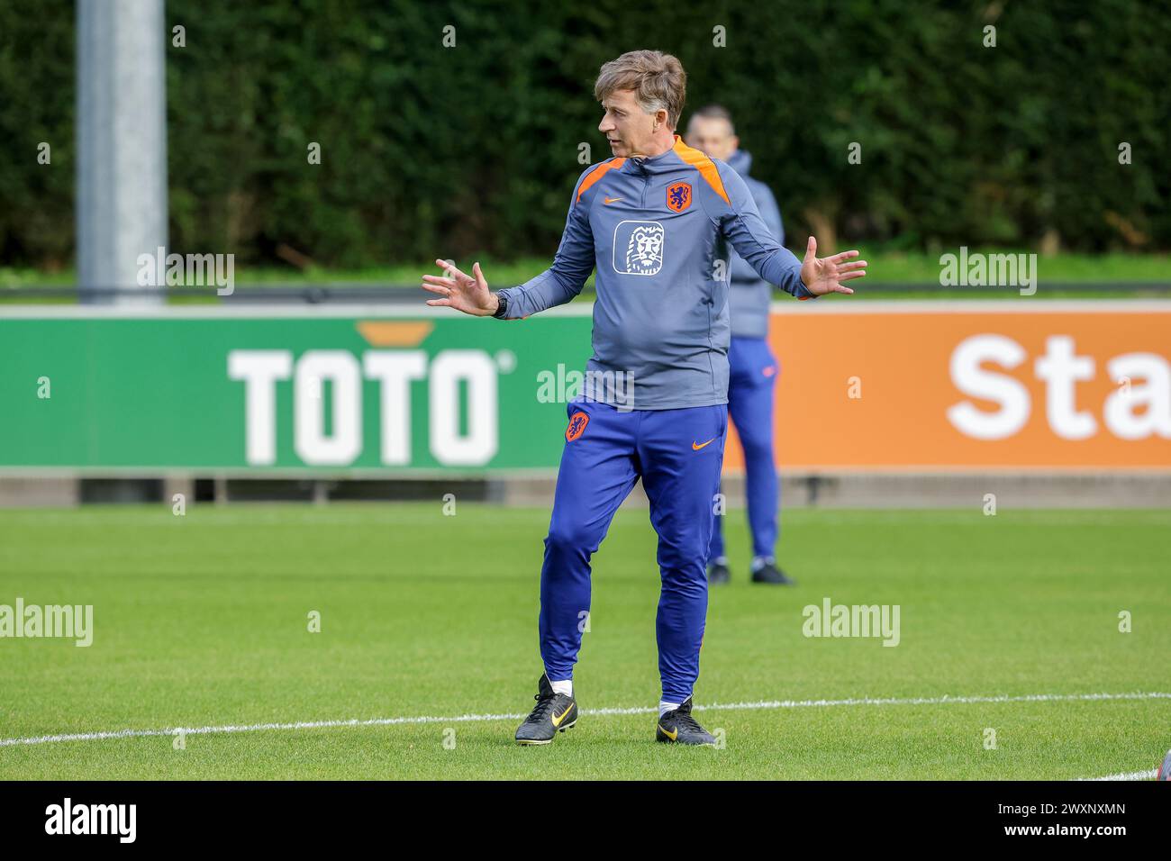 ZEIST, NETHERLANDS - APRIL 1: Andries Jonker of The Netherlands during ...