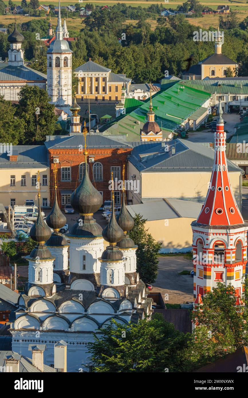 Aerial cityscape of Suzdal, Vladimir region, Russia Stock Photo - Alamy