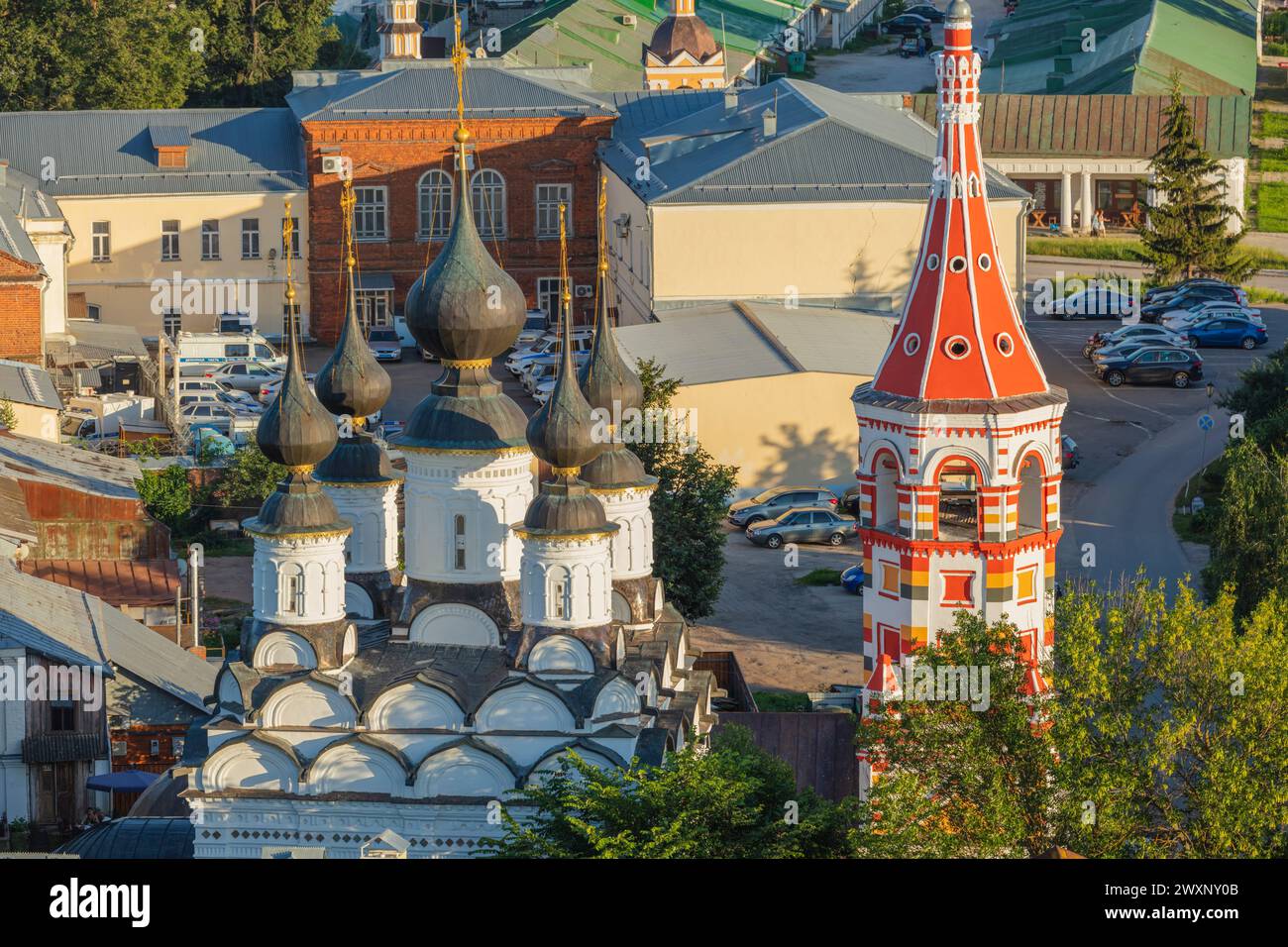 Aerial cityscape of Suzdal, Vladimir region, Russia Stock Photo - Alamy