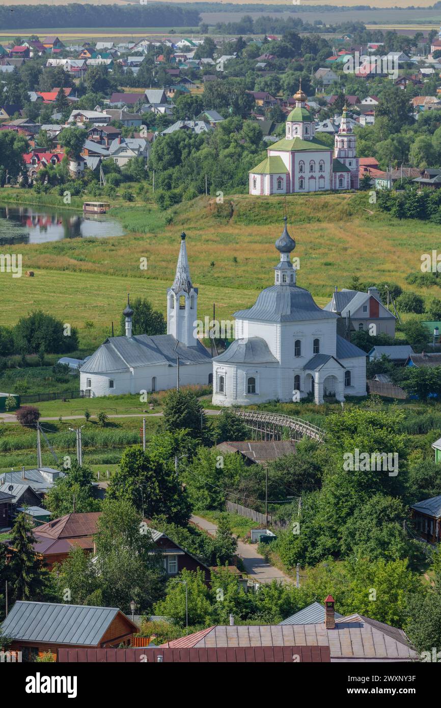 Suzdal city aerial view hi-res stock photography and images - Alamy