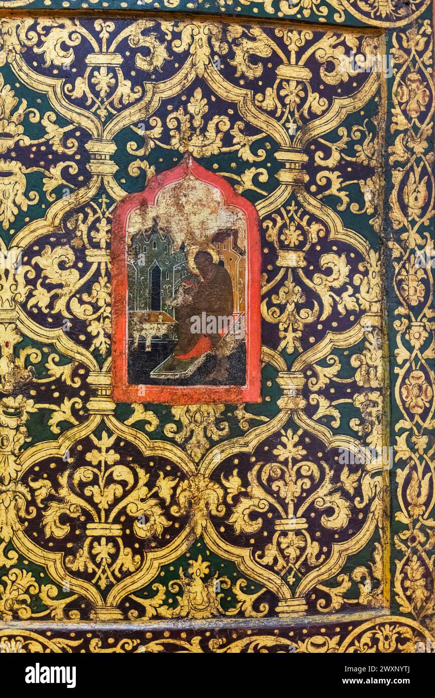 Holy doors, 17th century, Monastery of Saint Euthymius, Suzdal, Vladimir region, Russia Stock ...