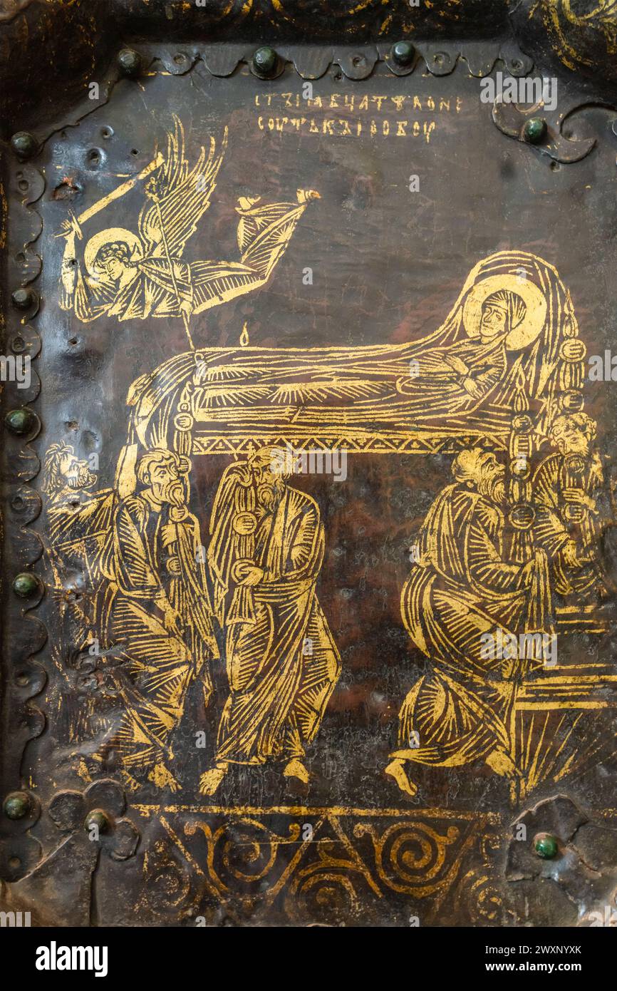 Assumption of the Holy Virgin, copper gates, 13th century, Cathedral of ...