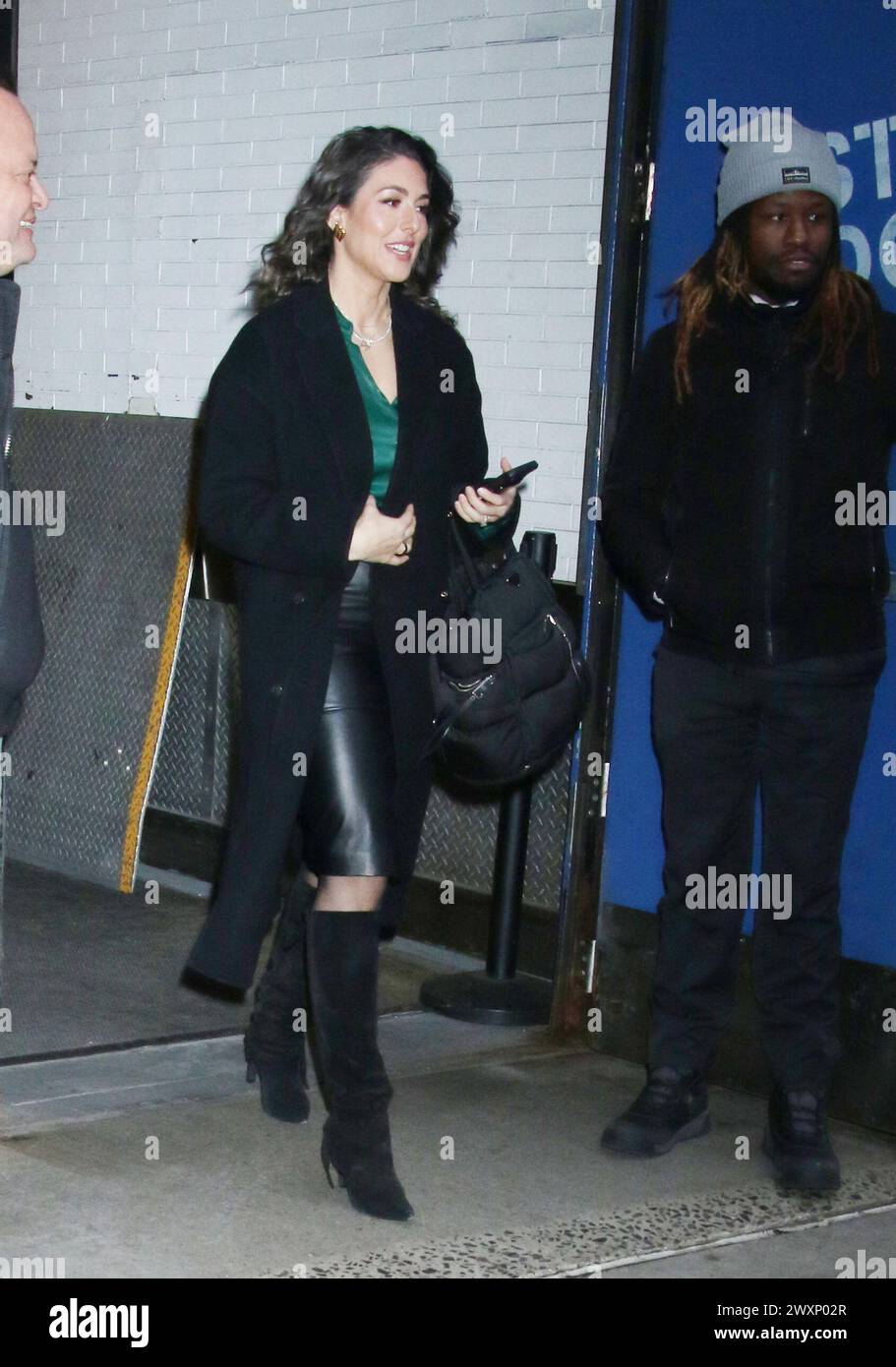 New York, USA. April 01, 2024 Erielle Reshef on Good Morning America in ...