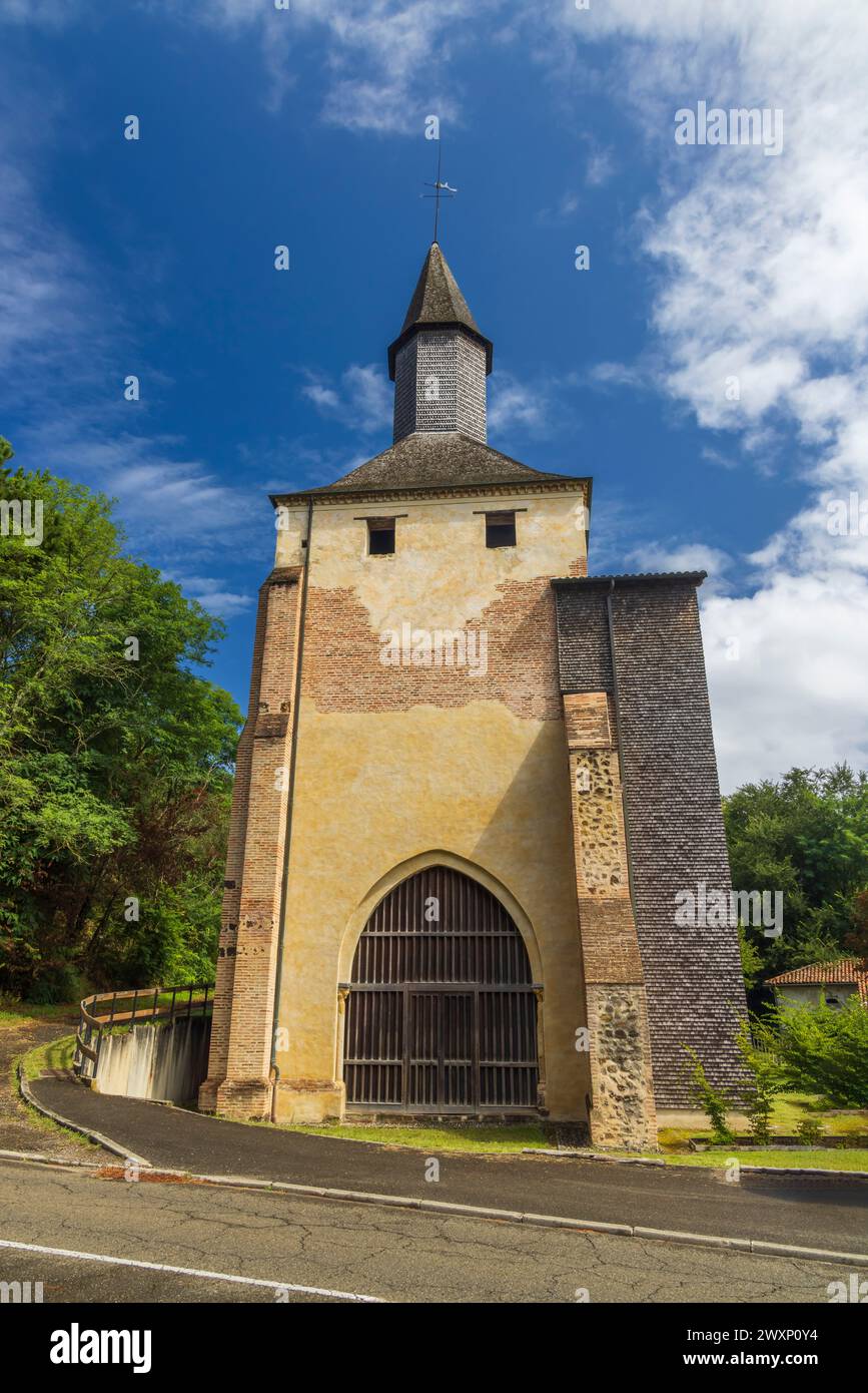 Clocher porche de Mimizan, UNESCO site, Camino de Santiago, New ...