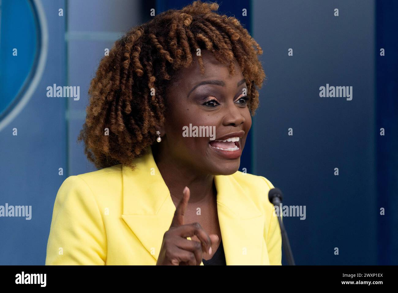 Washington, United States. 01st Apr, 2024. White House Press Secretary ...