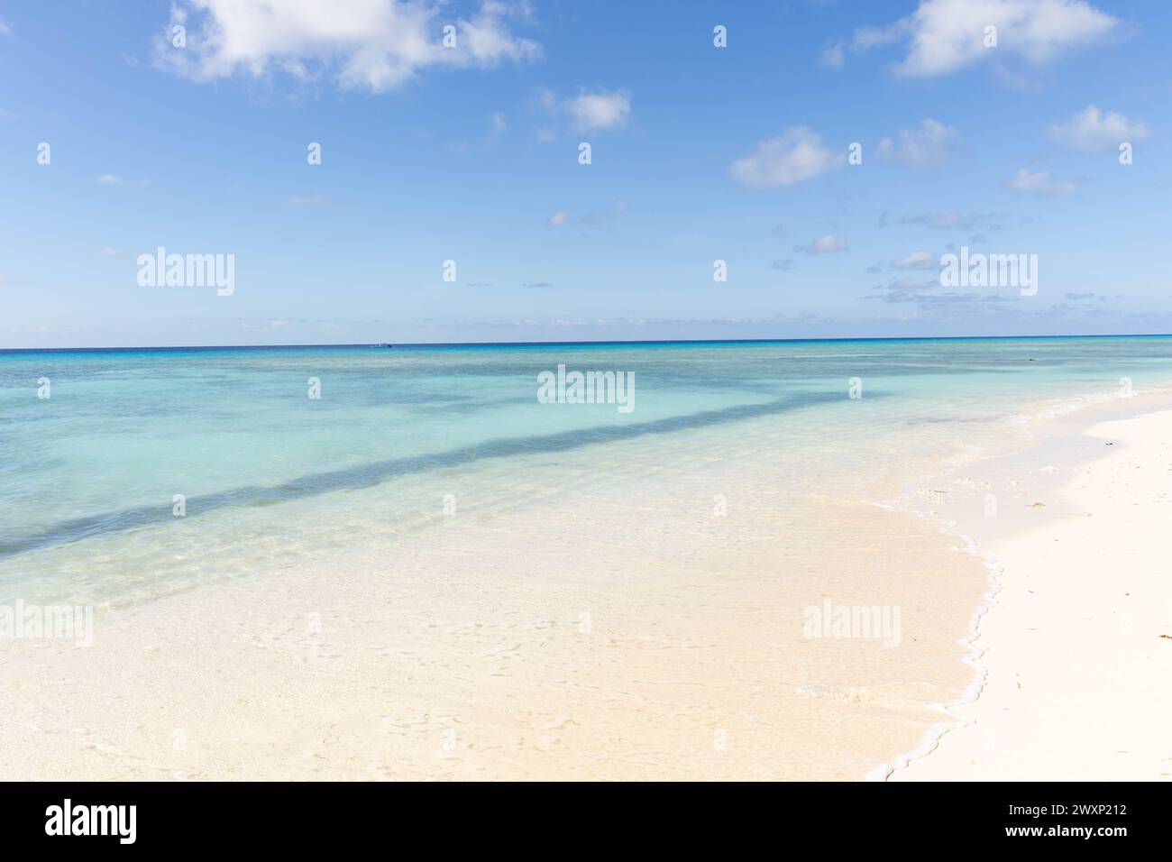 Sandy beach without people in Turks and Caicos Stock Photo - Alamy