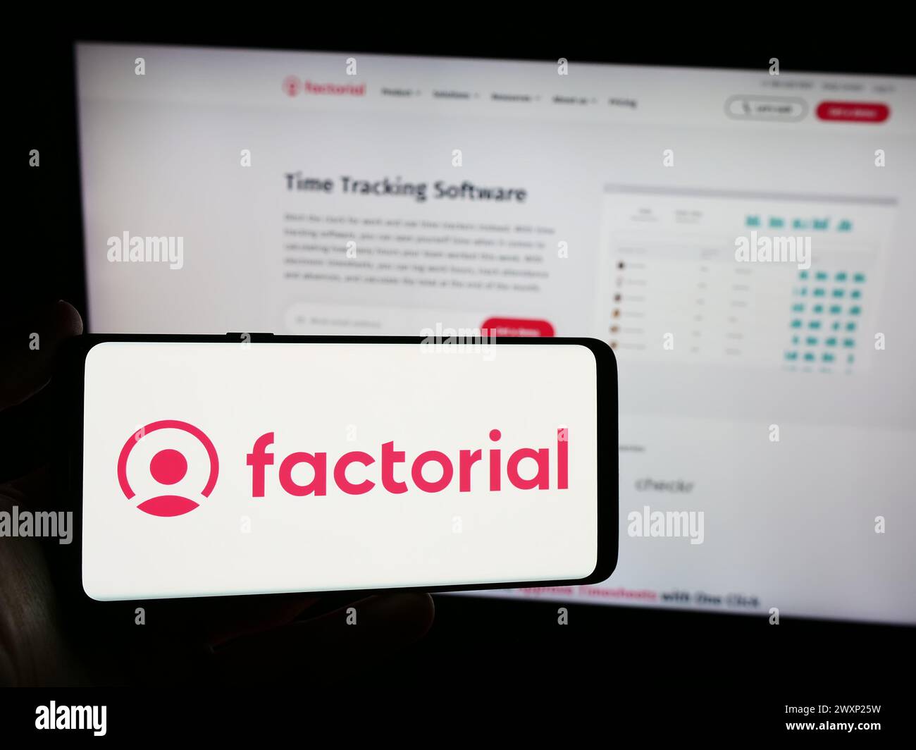 Factorial logo hi-res stock photography and images - Alamy