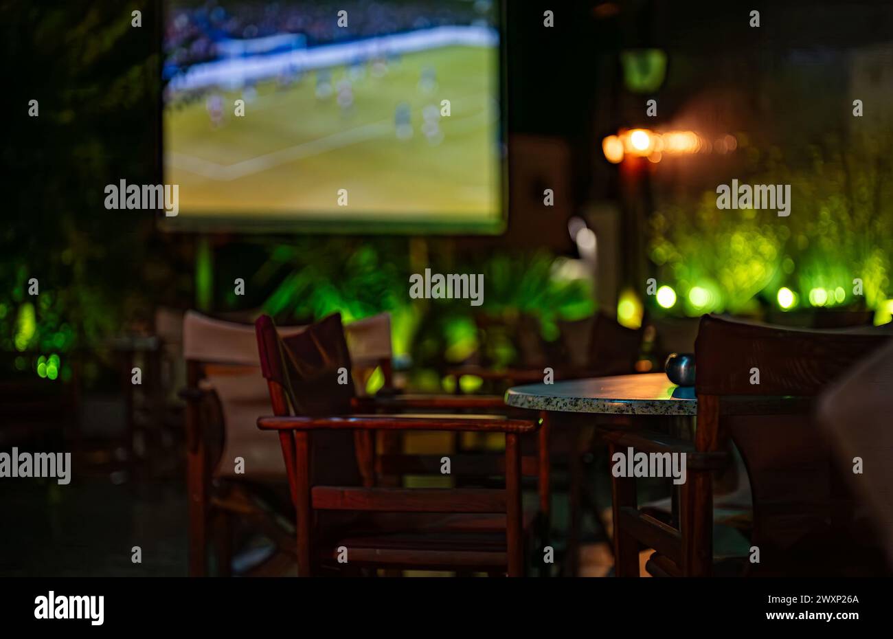 Fan zone football bar hi-res stock photography and images - Alamy