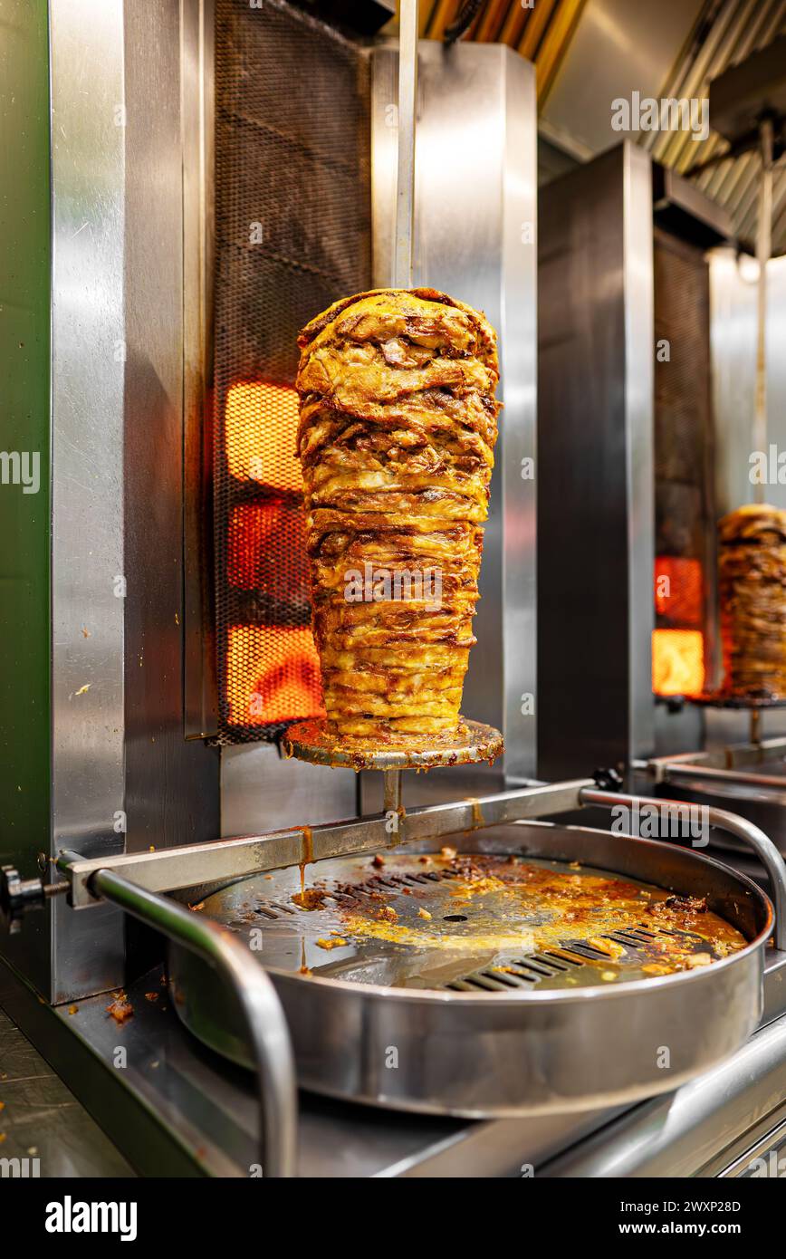 Shawarma machine hi-res stock photography and images - Alamy