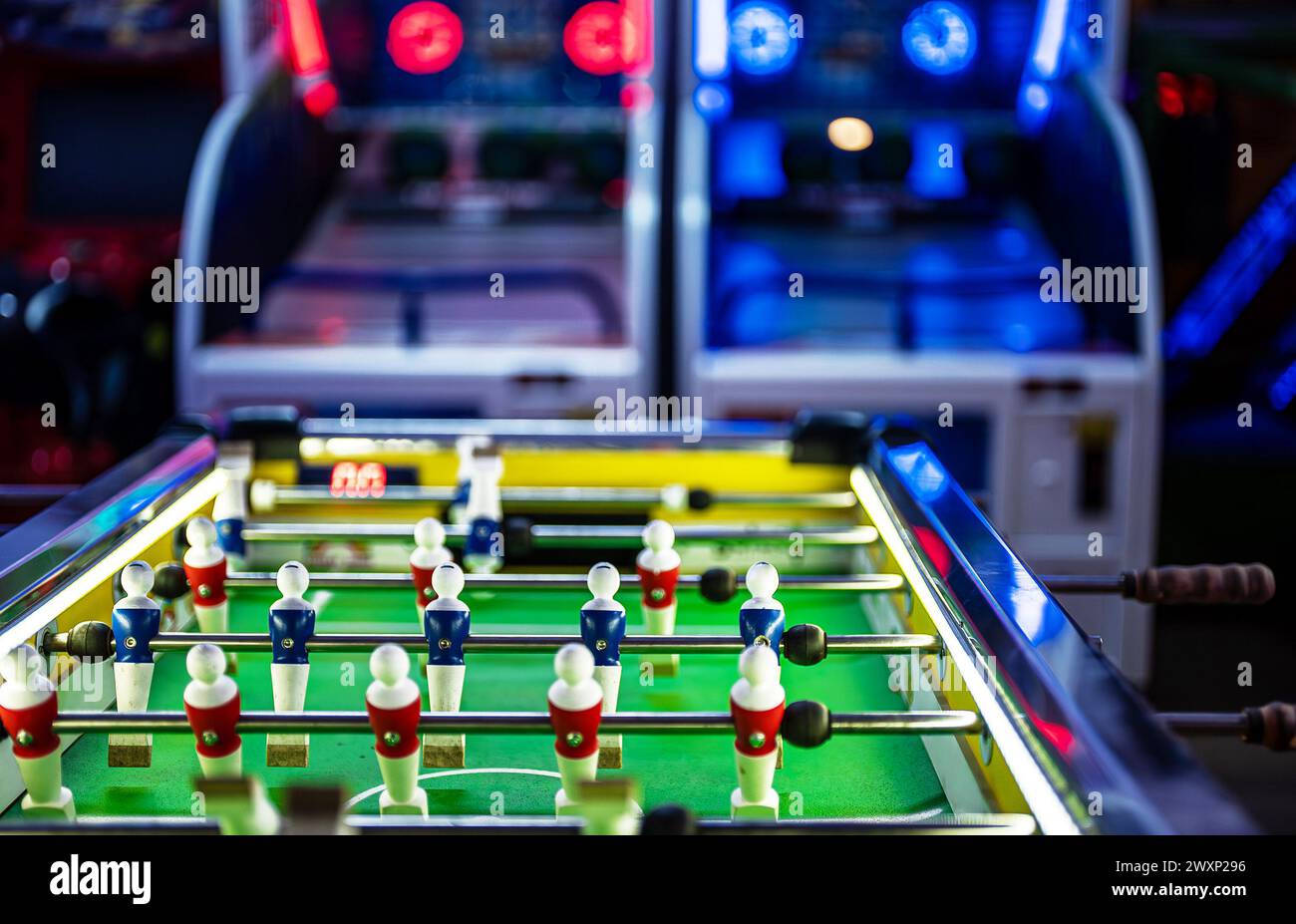 Football field red zone hi-res stock photography and images - Alamy