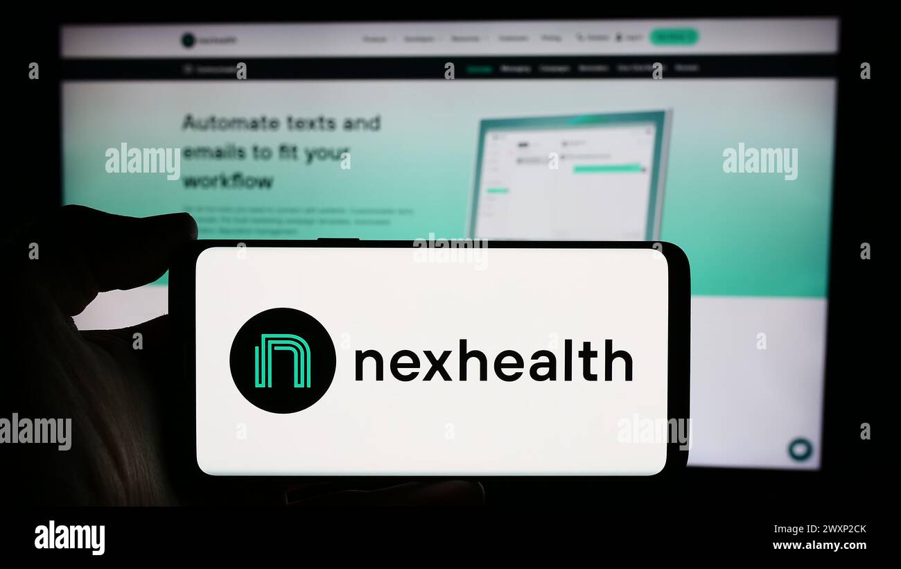 Nexhealth logo hi-res stock photography and images - Alamy