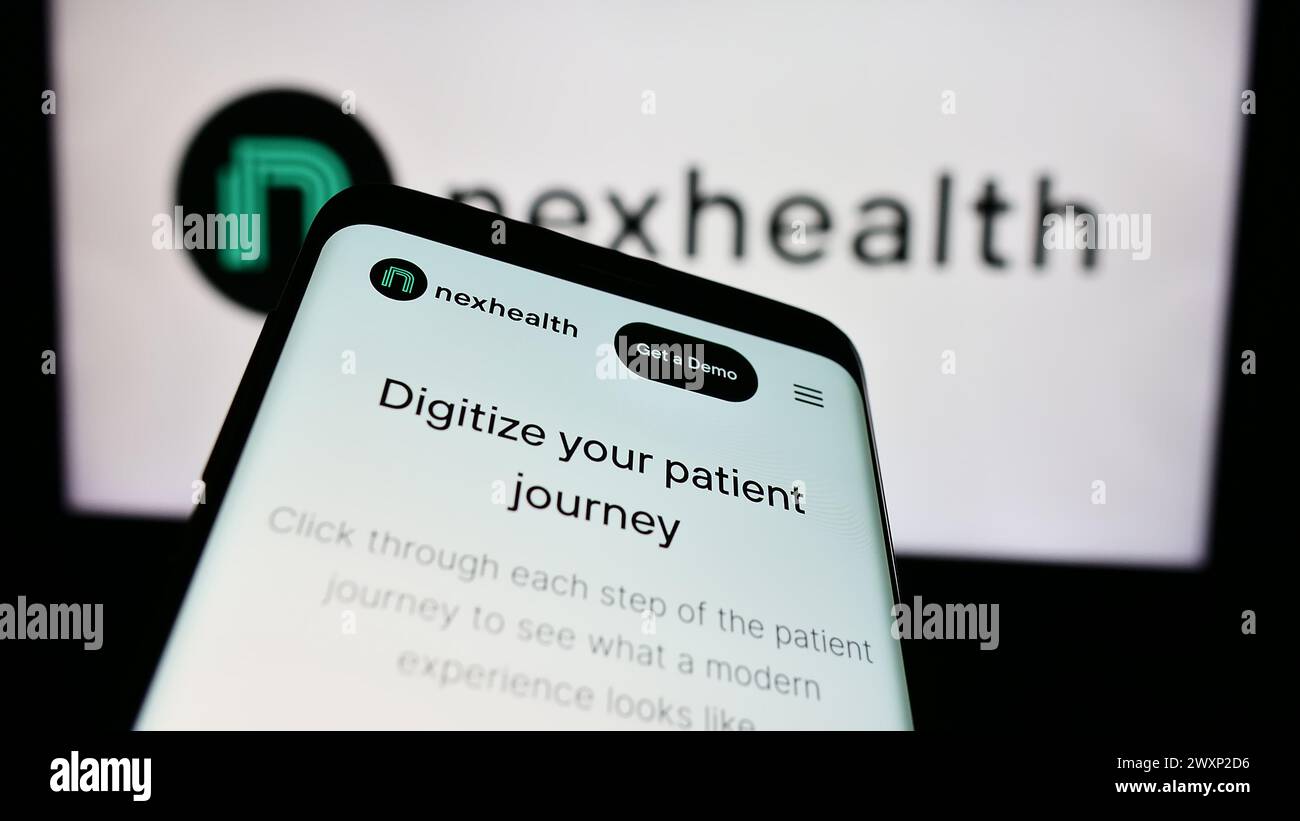 Nexhealth logo hi-res stock photography and images - Alamy