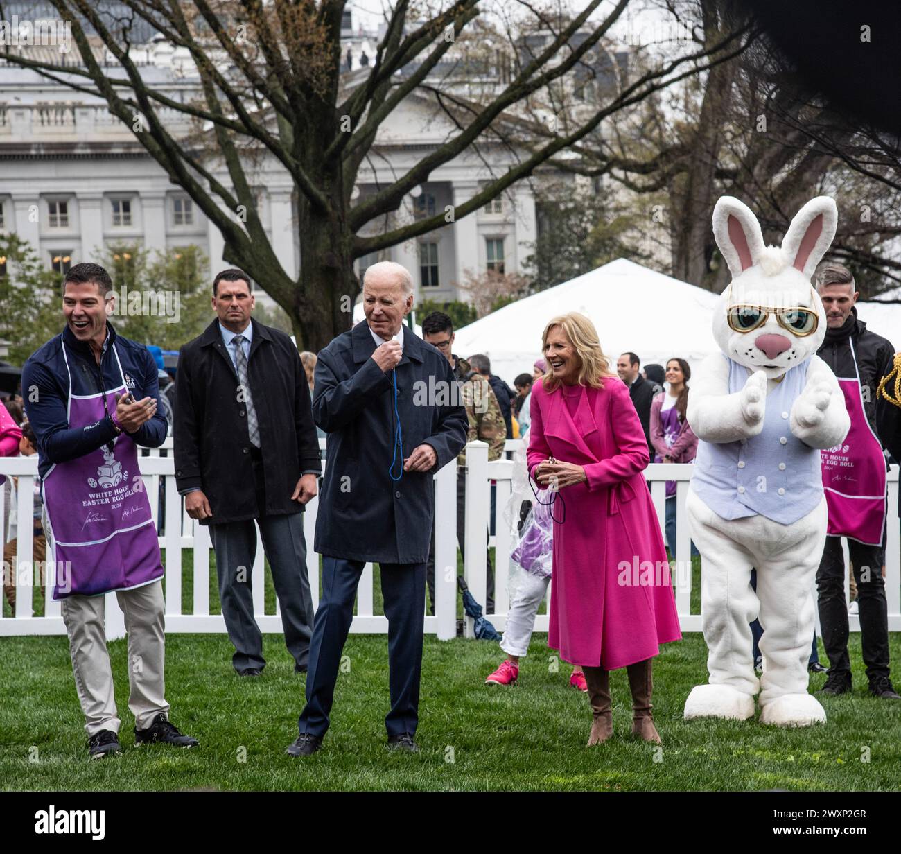 Washington, DC, USA. 1st Apr, 2024. The Annual White House Easter Egg ...