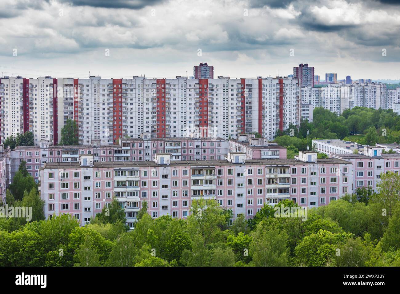 Apartment building, 1980s, Moscow, Russia Stock Photo - Alamy