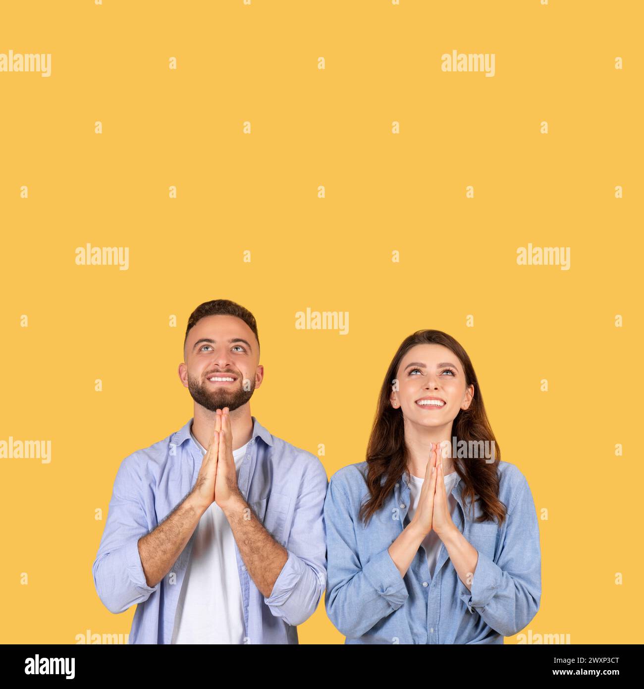 Hopeful expressions hi-res stock photography and images - Alamy