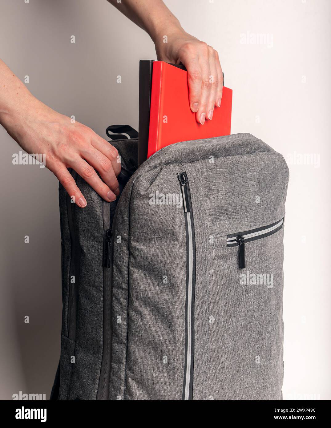 Backpack schoolbag hi-res stock photography and images - Alamy