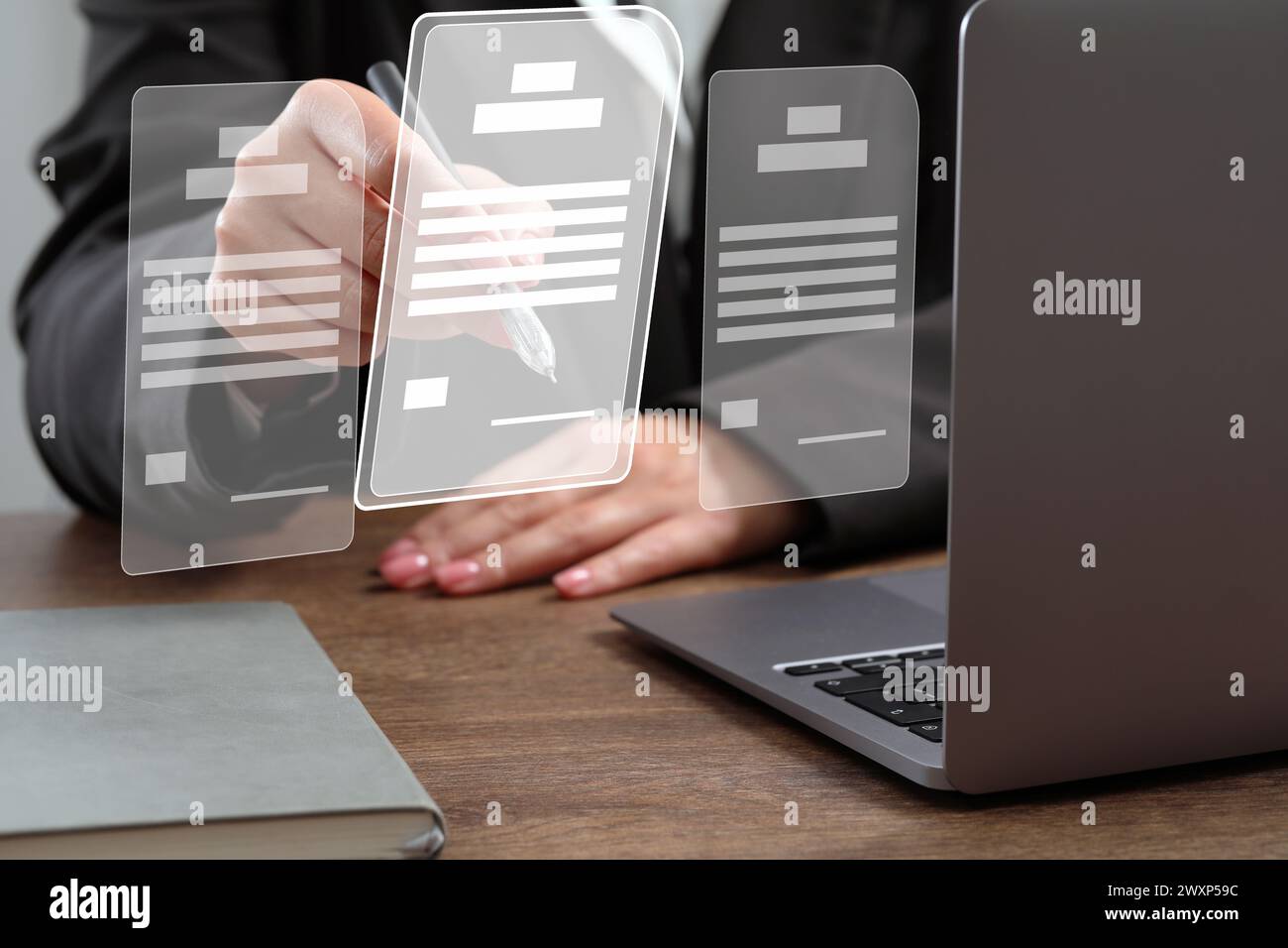 Electronic work permit hi-res stock photography and images - Alamy