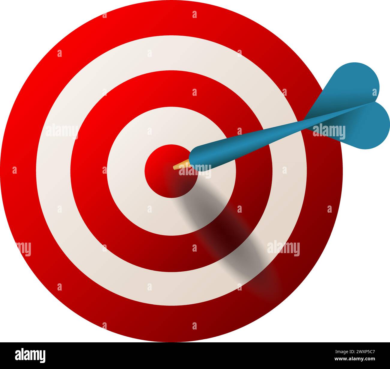Bullseye icon Stock Vector Images - Alamy