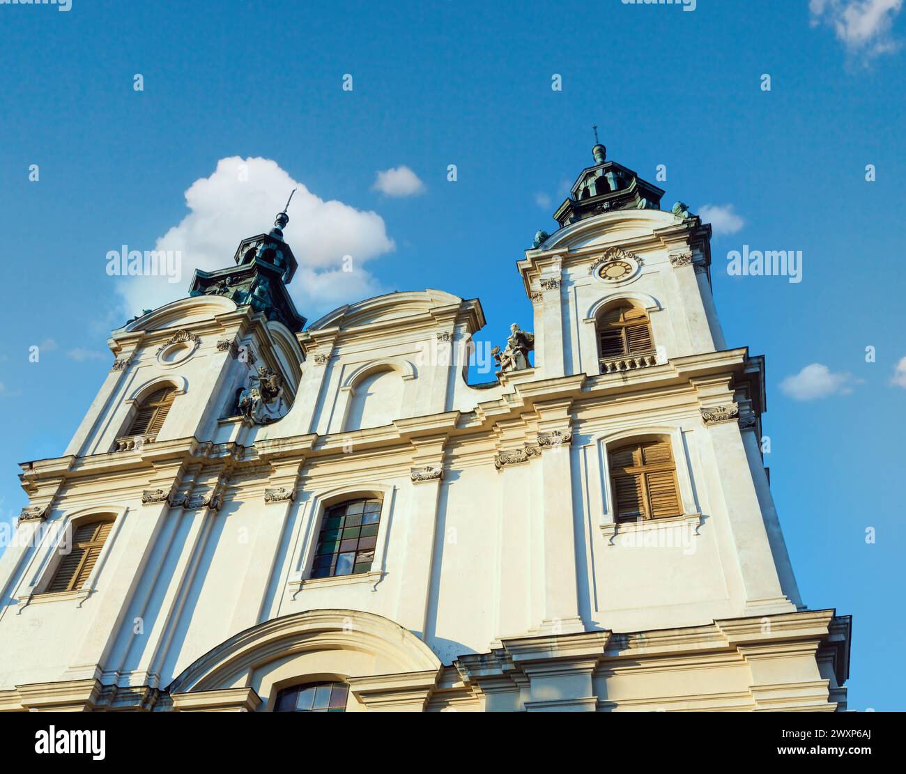 Old Church of St. Mary Magdalene (Lviv Organ Hall) top on Bandery ...