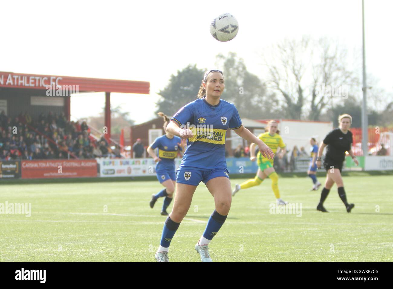 Francesca Ali AFC Wimbledon Women v Norwich City Women FC FAWNL 31 ...