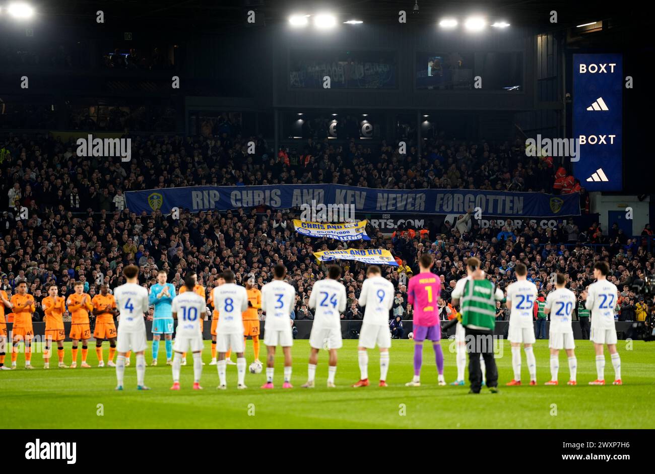 Leeds United fans and players remembering Leeds United fans Christopher ...