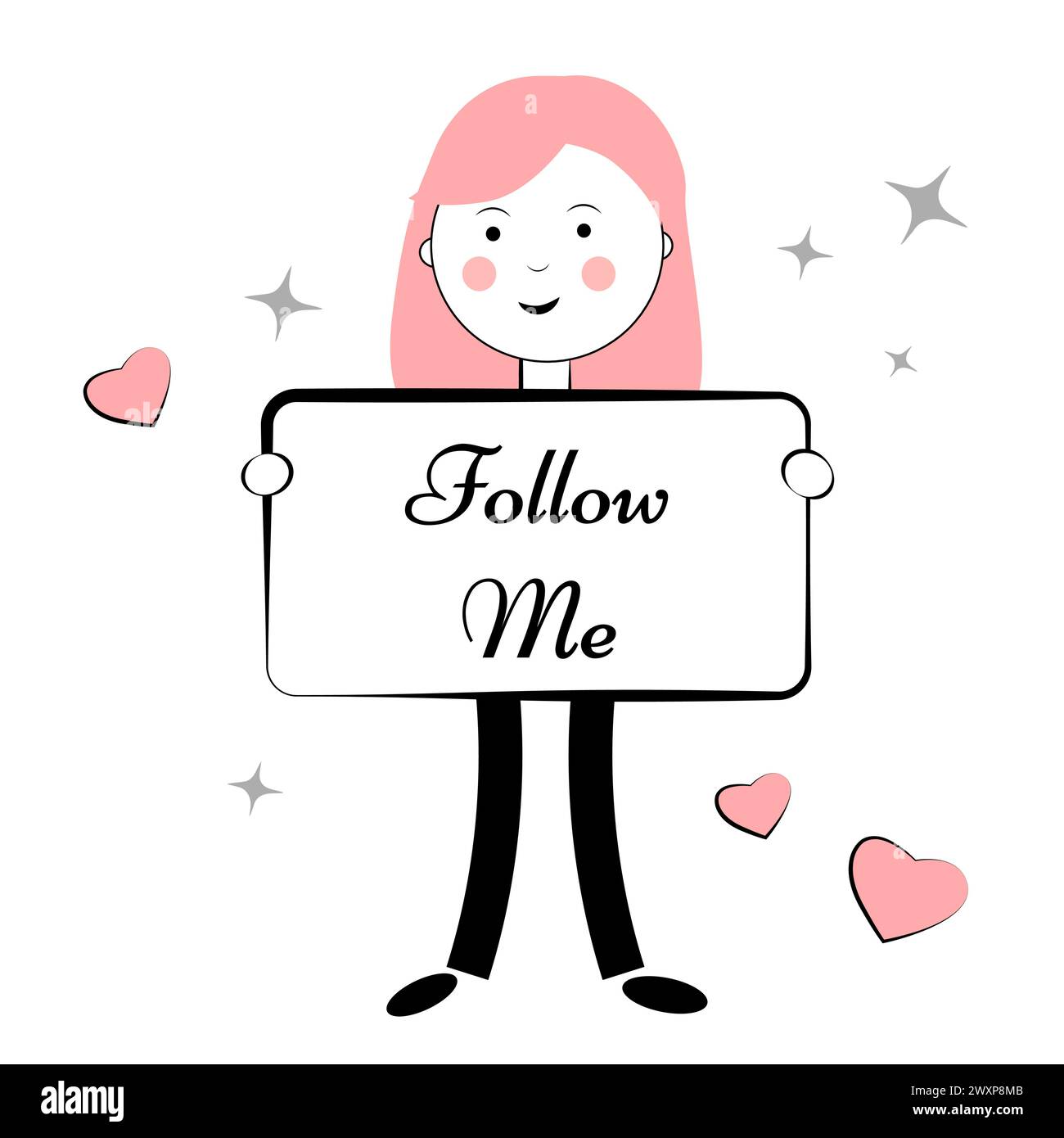 Social structure cartoon hi-res stock photography and images - Alamy