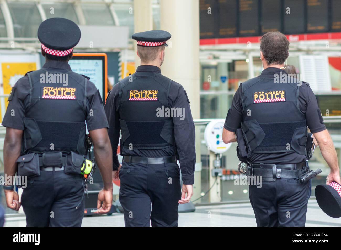 17th of July, Liverpool Street Station, London: 3 City of London Police ...