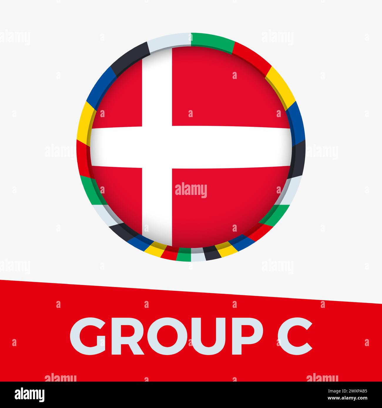 Denmark national team 2024 Stock Vector Images - Alamy