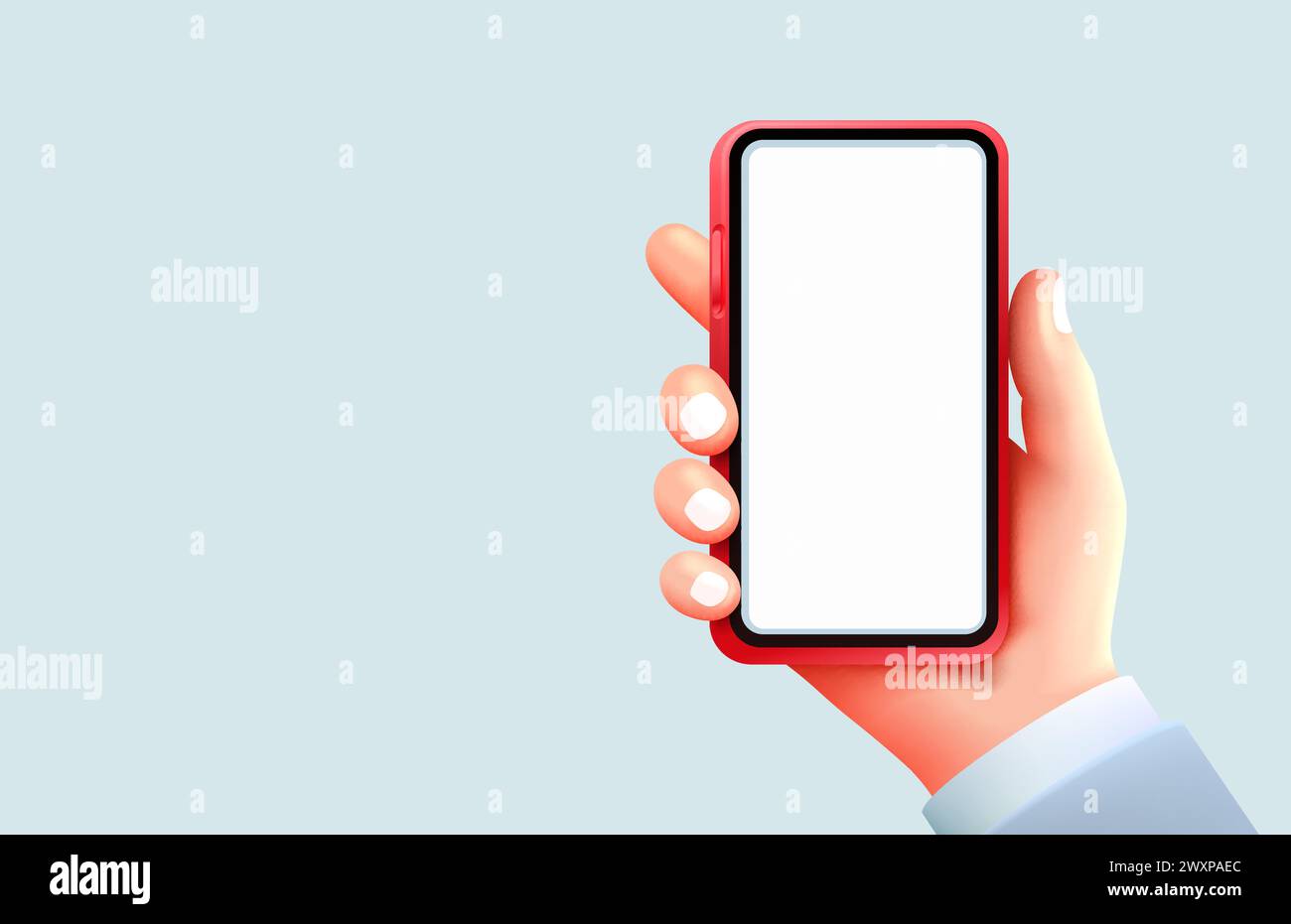 Smart phone using, hand hold gadget electronic. Vector Stock Vector ...