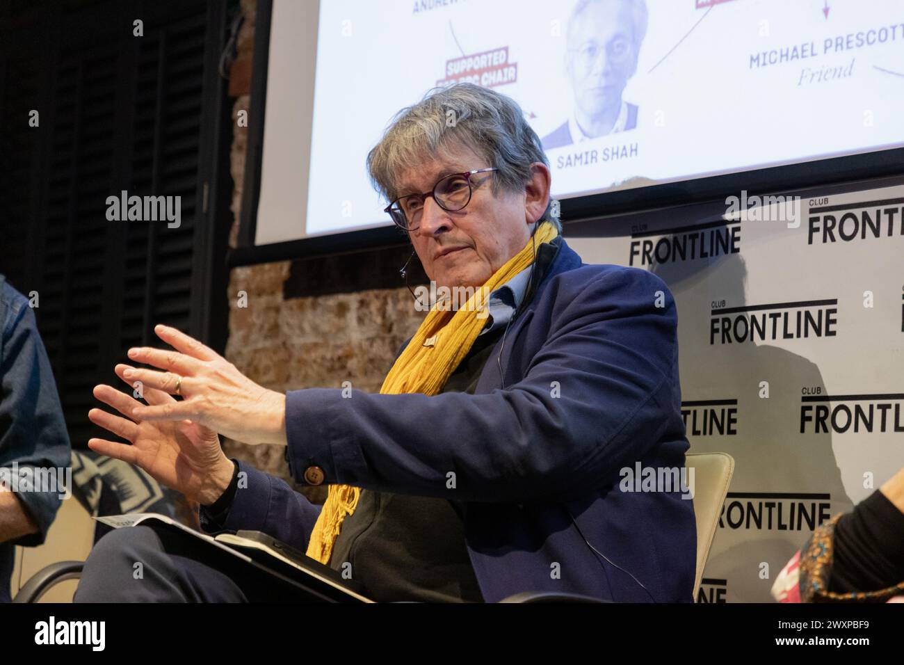 BBC discussion Panel with Alan Rusbridger, Jean Seaton, Patrick Younge ...