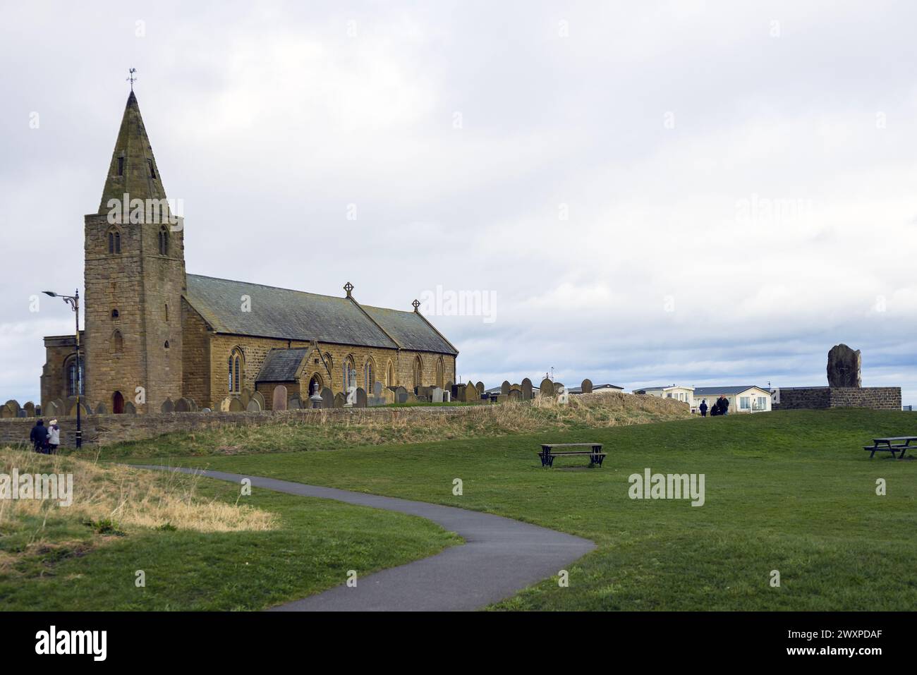 Newbiggin by the sea landscape hi-res stock photography and images - Alamy