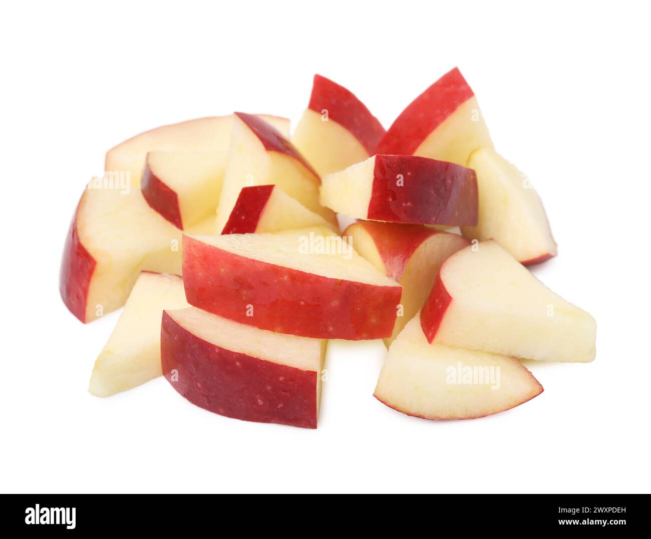 Apple slices pile hi-res stock photography and images - Alamy
