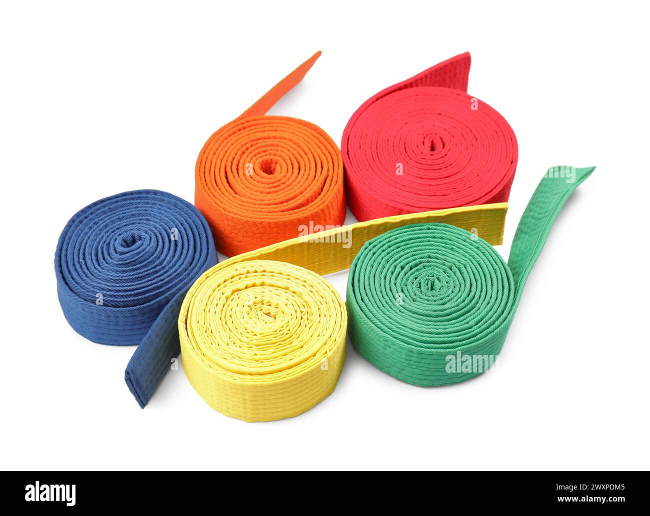 Judo belts not karate hi-res stock photography and images - Alamy