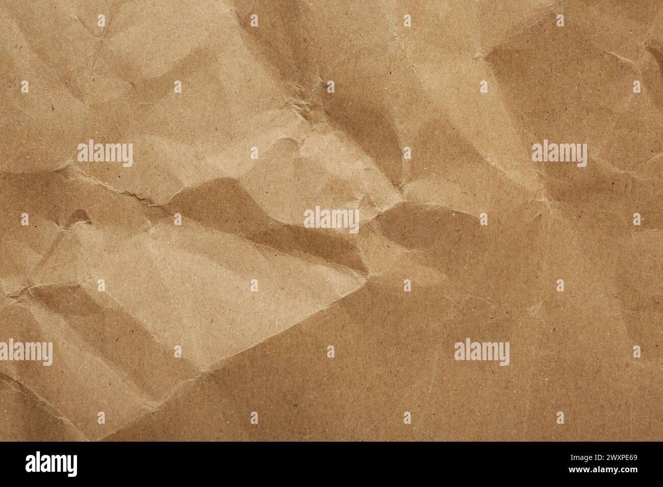 Crumpled kraft notebook sheet hi-res stock photography and images - Alamy