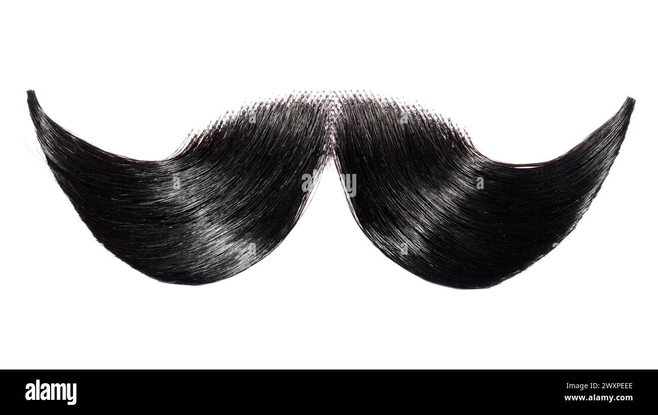 Man fake moustache Cut Out Stock Images & Pictures - Alamy