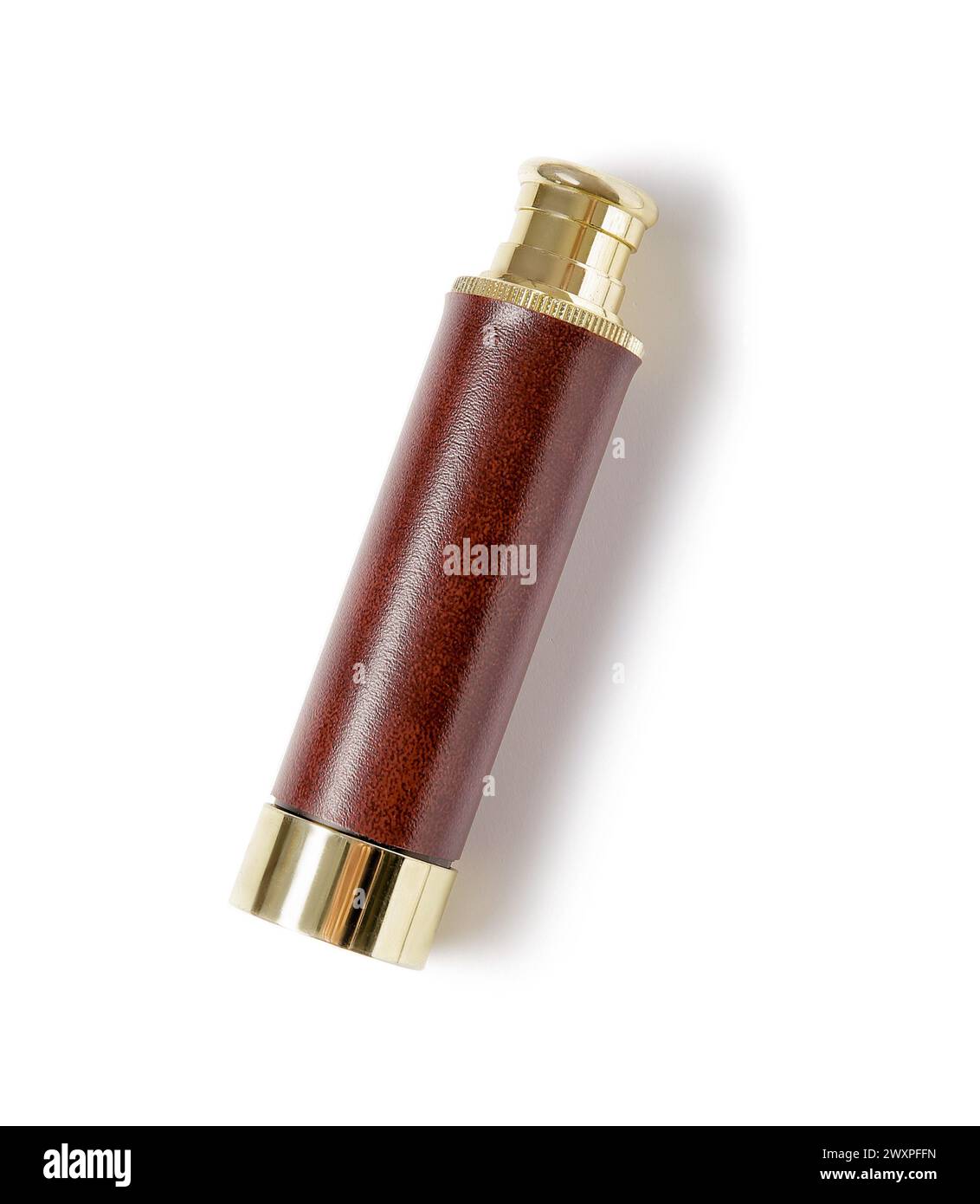 Retro spyglass isolated on white background Stock Photo - Alamy Retro spyglass isolated on white background Stock Photo - Alamy