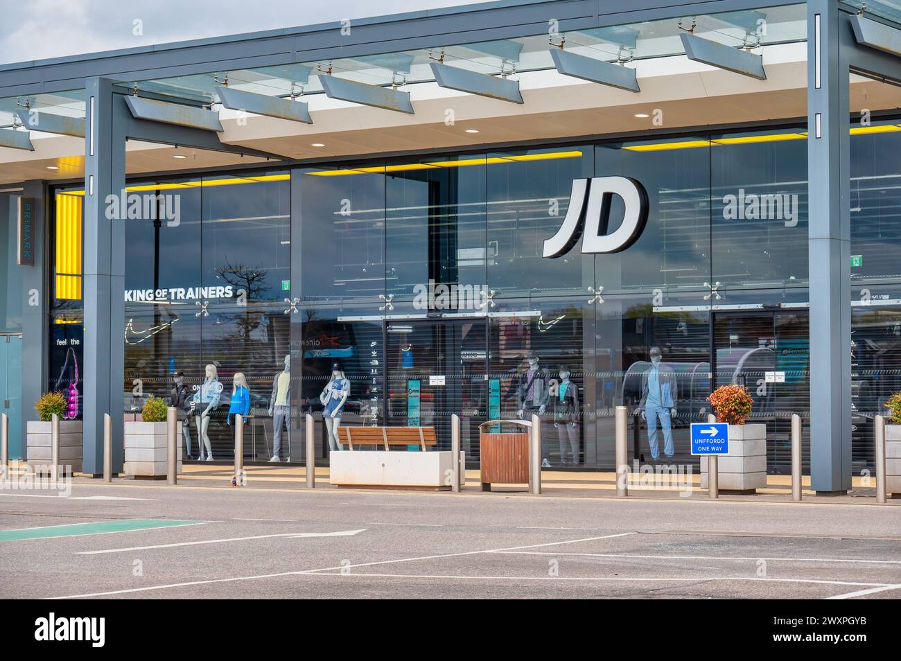 LONDON, UK -MARCH 31 2024: JD Sports store shop front Stock Photo - Alamy