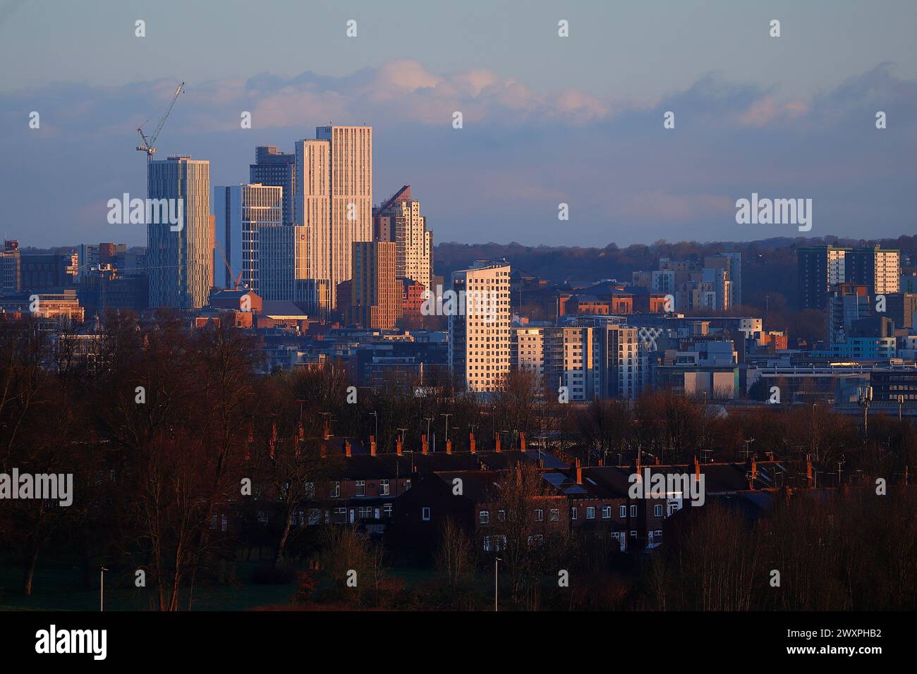 Arena Quarter student accommodation buildings in Leeds City Centre ...