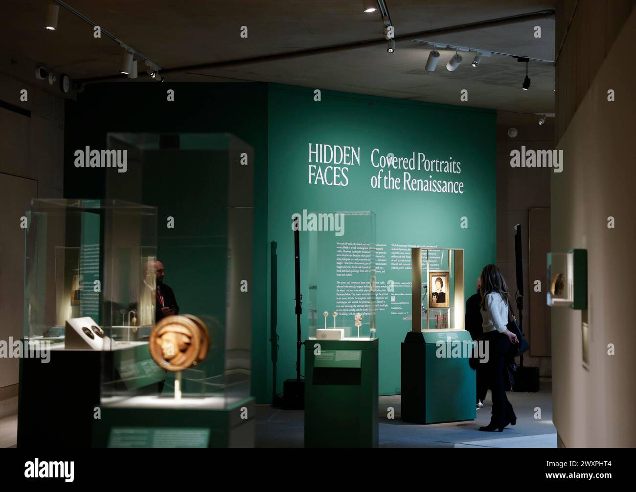 New York, United States. 01st Apr, 2024. Guests attend a press preview ...