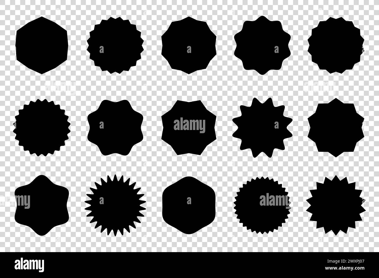 Pink orange sunburst pattern Stock Vector Images - Alamy