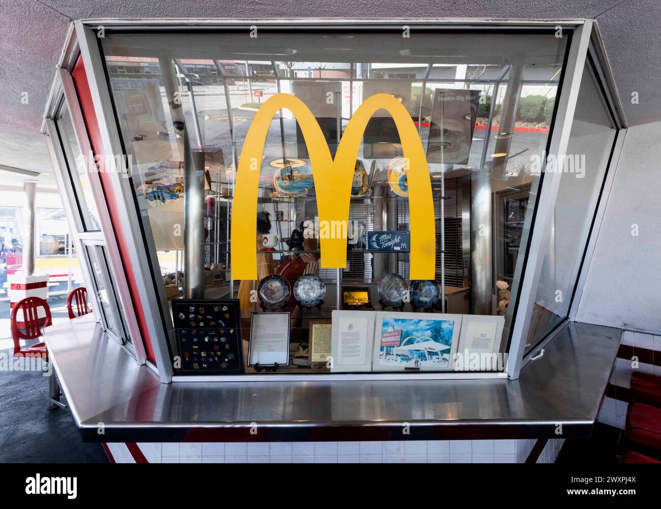 Downey, California, USA. 01st Apr, 2024. The mini museum housed at the ...