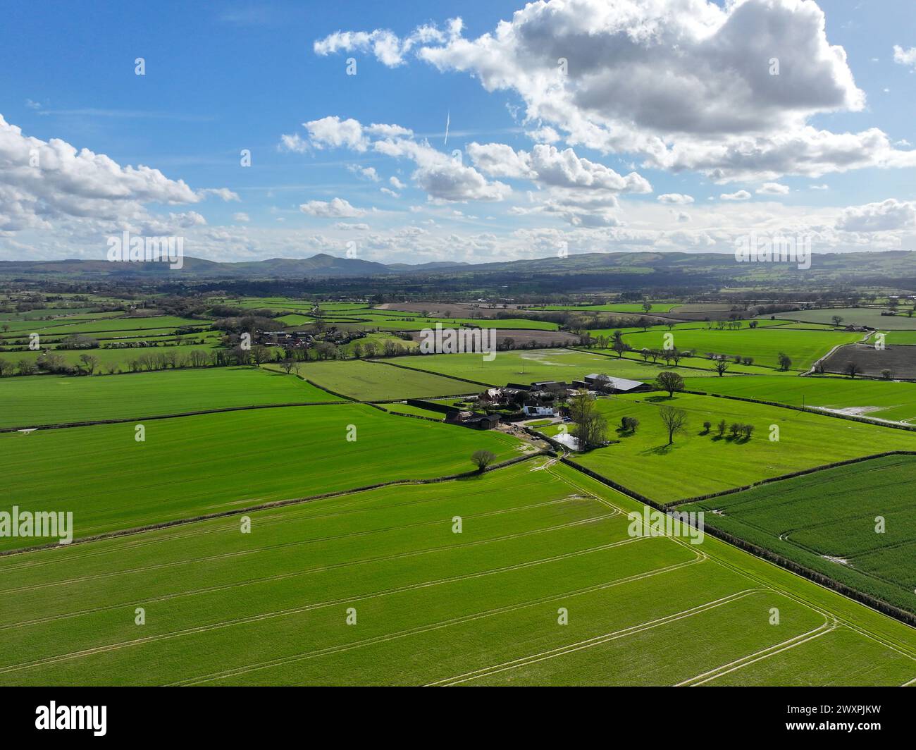 Lyth Hill - near Shrewsbury in Shropshire Stock Photo - Alamy