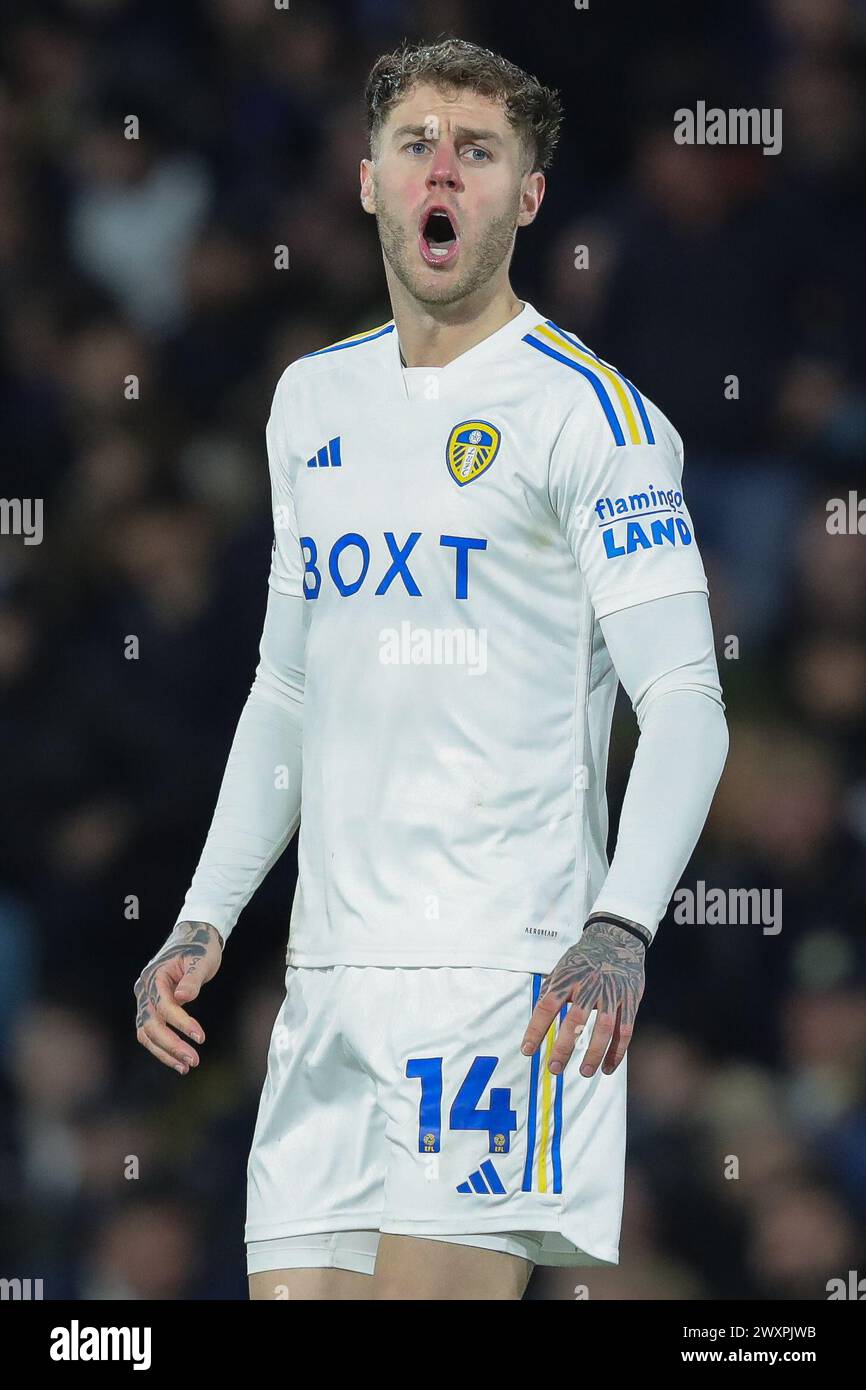 Joe rodon leeds united 2024 hi-res stock photography and images - Alamy