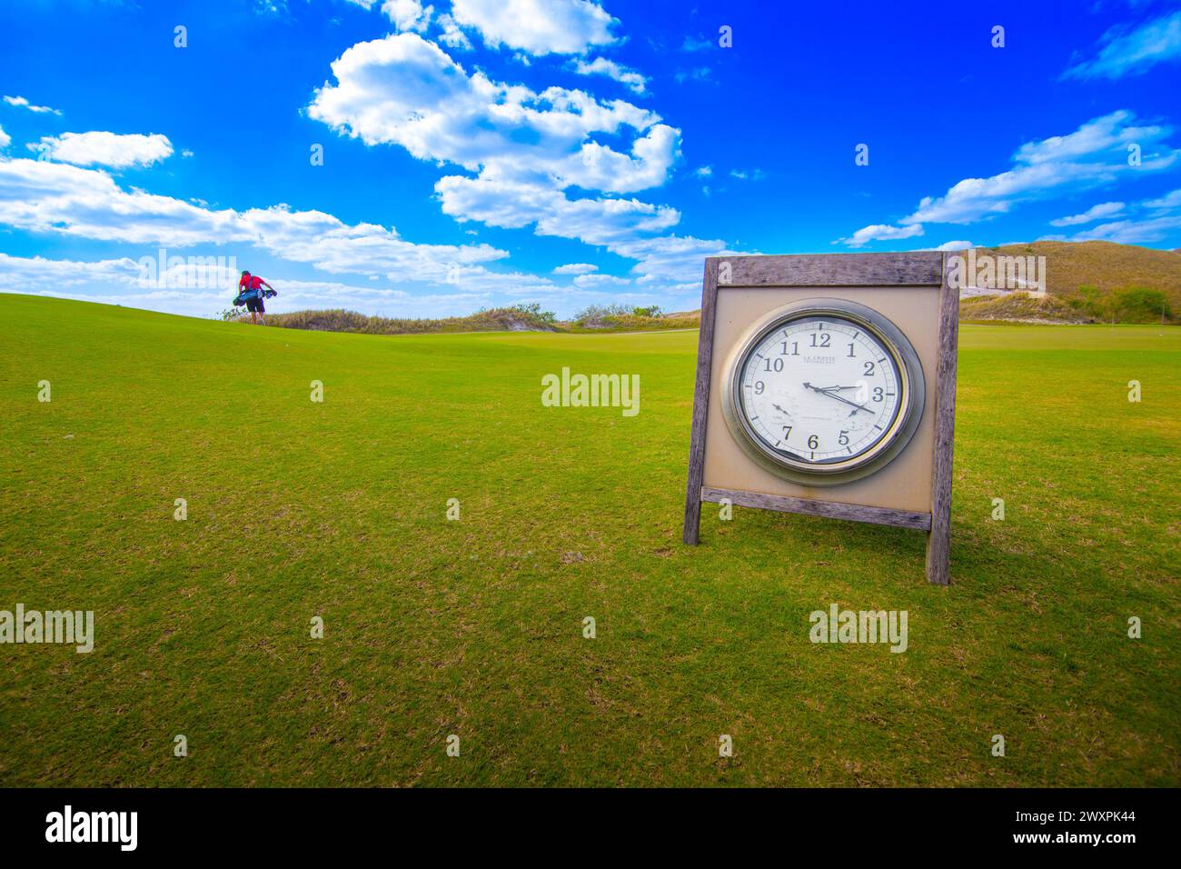A perfect day for golf at the Streamsong Golf Resort in Florida Stock ...