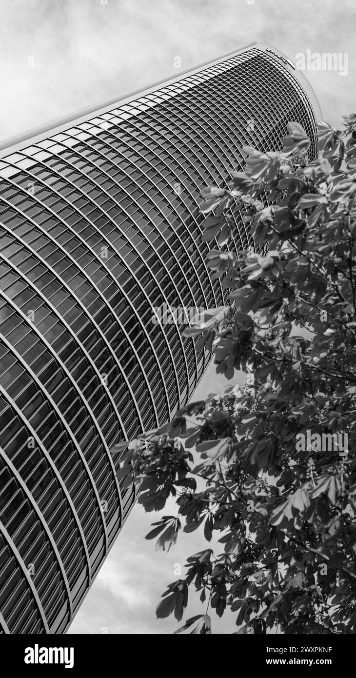 Cristal tower madrid Black and White Stock Photos & Images - Alamy