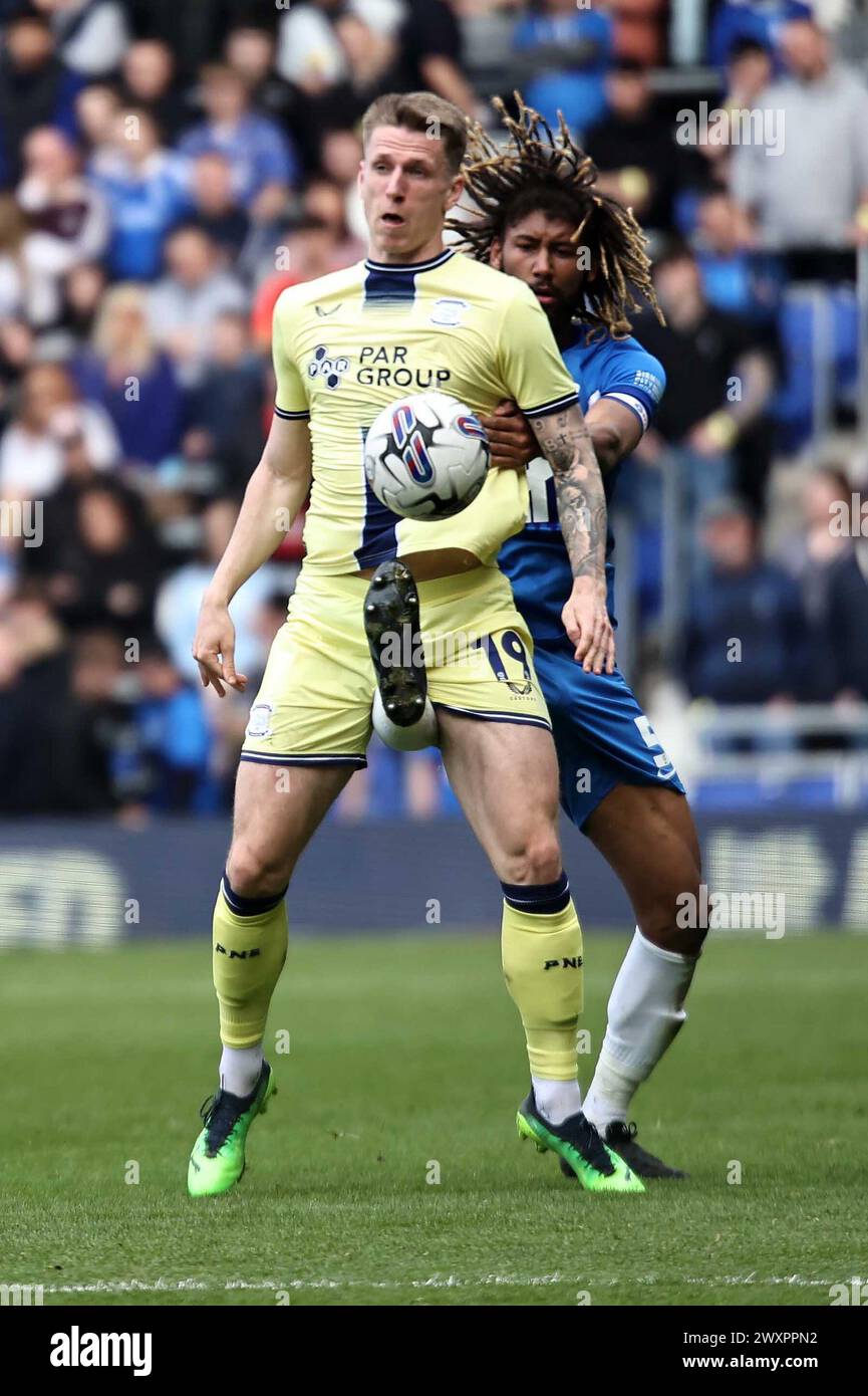 Birmingham, UK. 01st Apr, 2024. St Andrew's Stadium St Andrew's Stadium ...