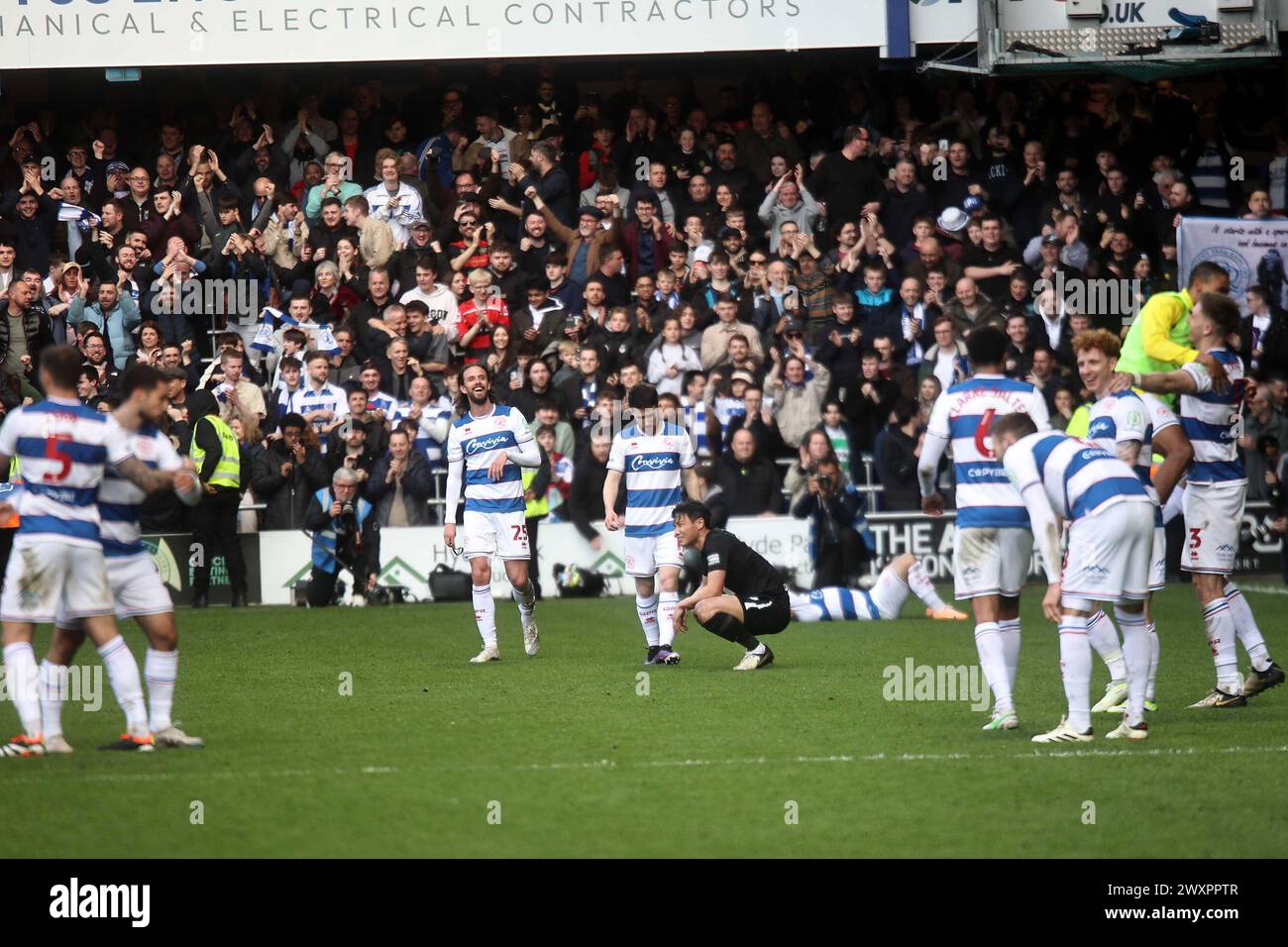 London, UK. 29th Mar, 2024. MATRADE Loftus Road Stadium MATRADE Loftus ...