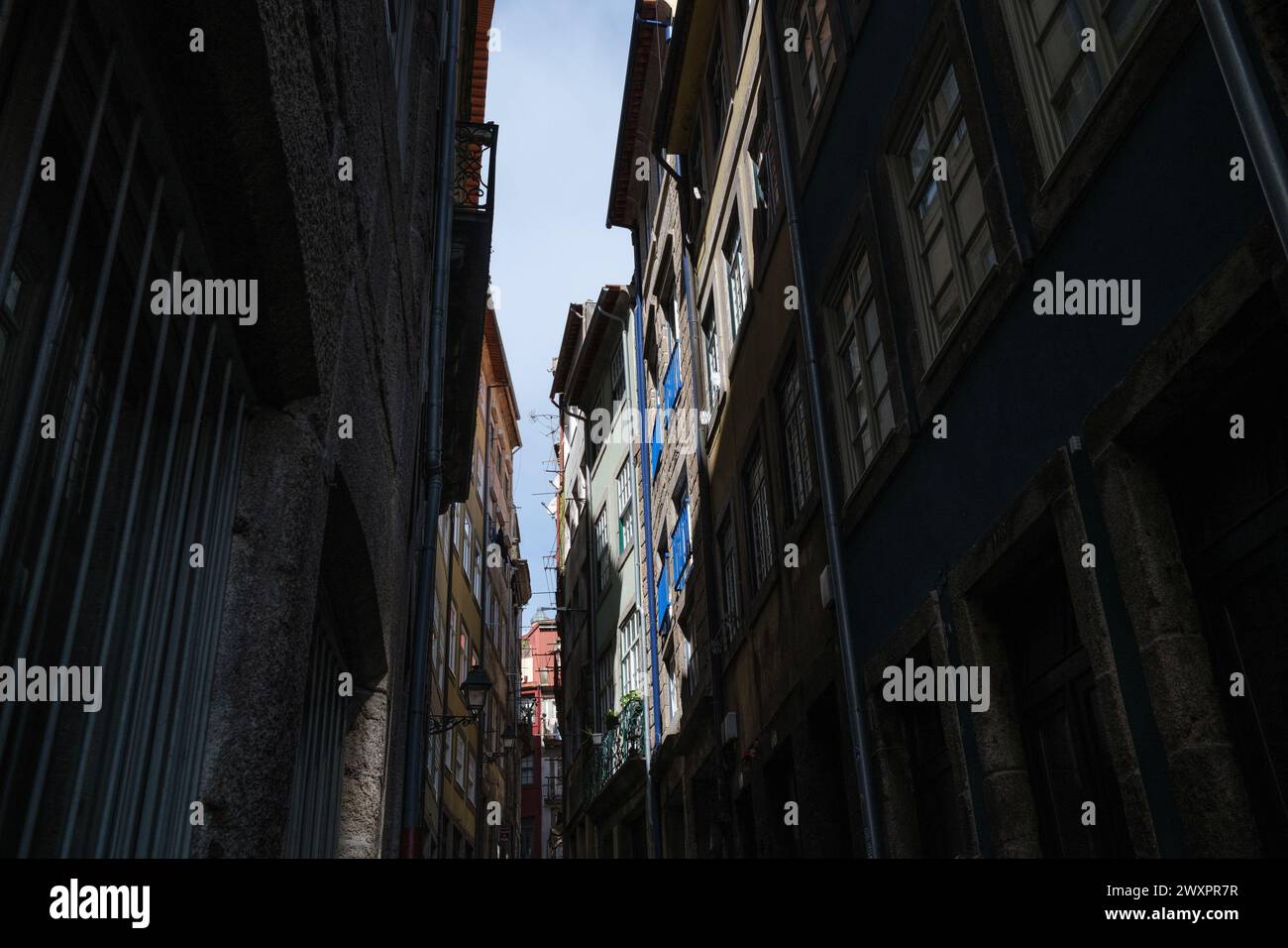 Madrid, Spain. 01st Apr, 2024. view of the Barrio Do Barredo in the ...